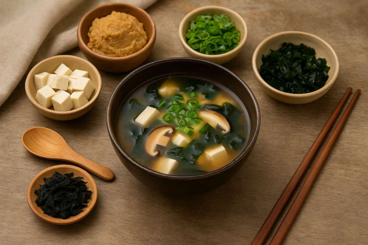 Missoshiru – Sopa de Missô Japonesa | Adriana Tenchini