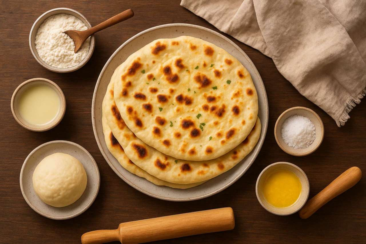Pão Naan | Adriana Tenchini